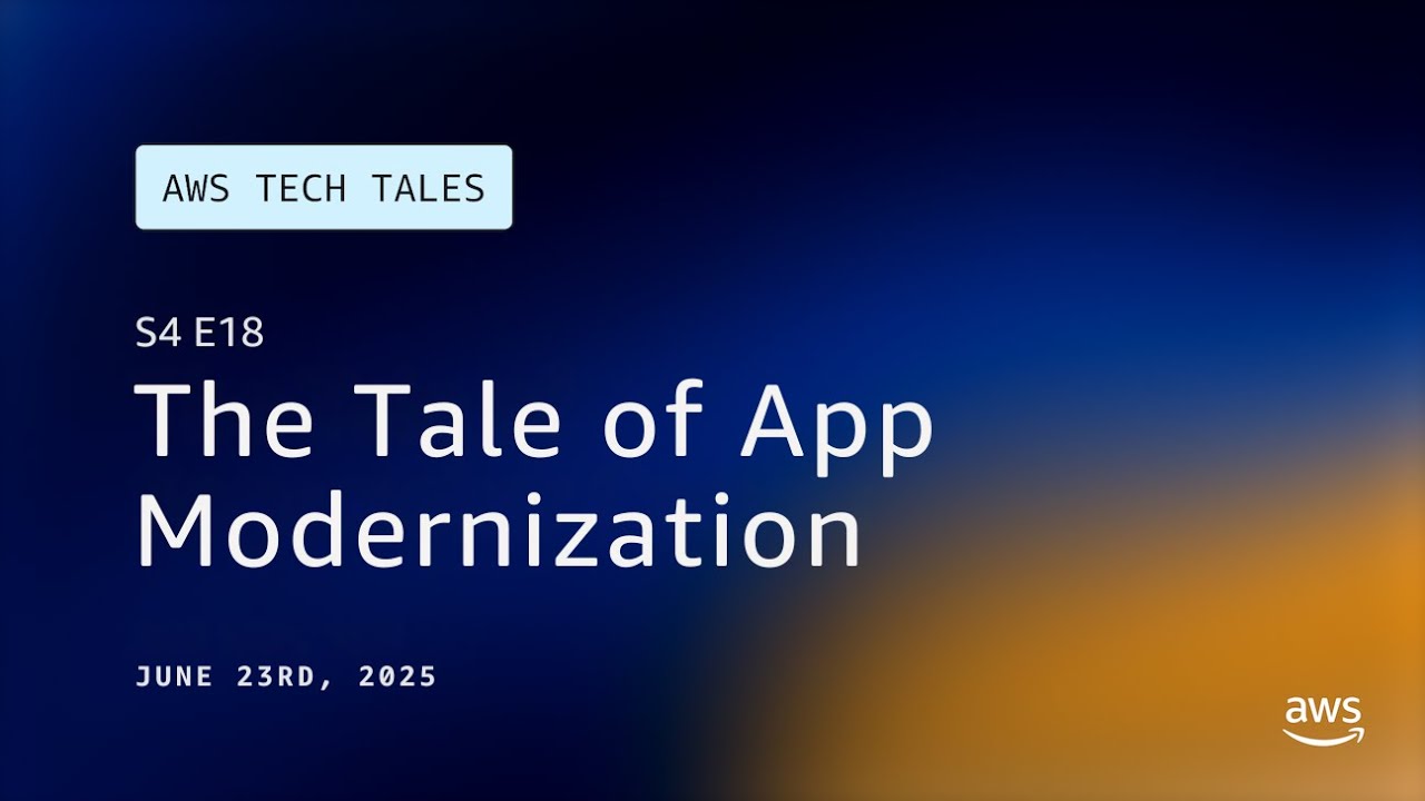 The Tale of App Modernization | AWS Tech Tales S4E18 - YouTube