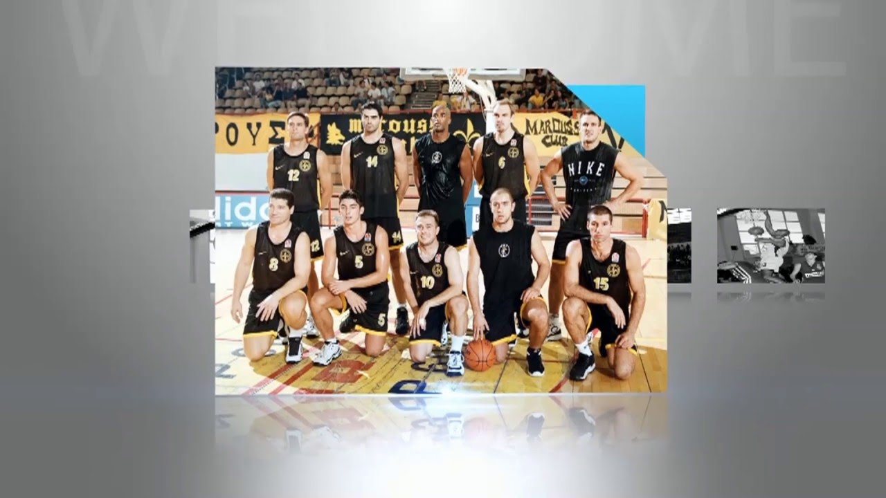 Maroussi Basketball Roster 1998-1999 - YouTube