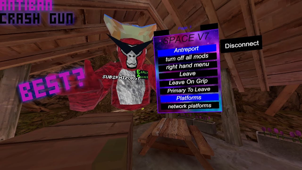 Gorilla Tag's BEST FREE MOD MENU... - YouTube
