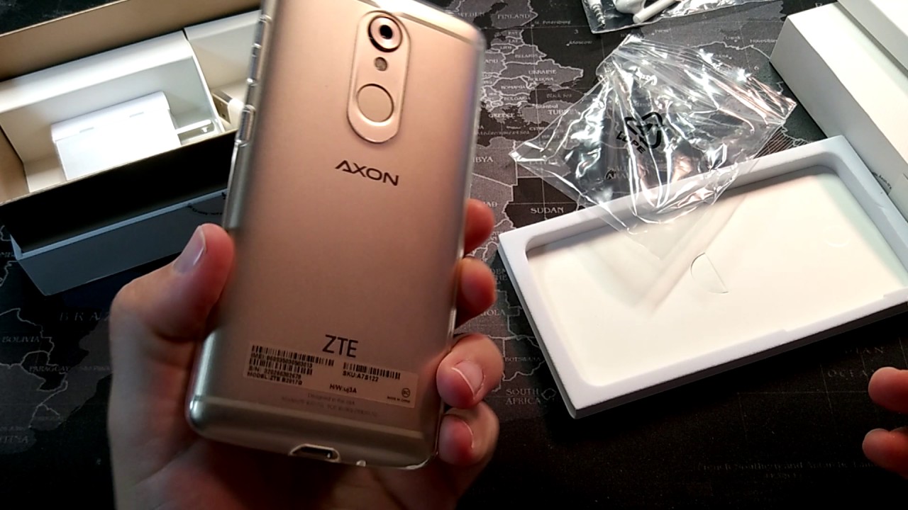 ZTE Axon 7 Mini - A First Look - YouTube