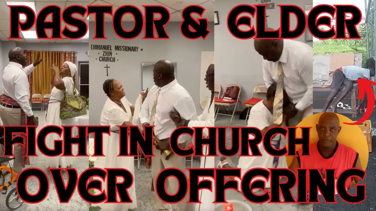 ASTONISHING Video PASTOR & ELDER FIGHT Over OFFERING + Politician ...