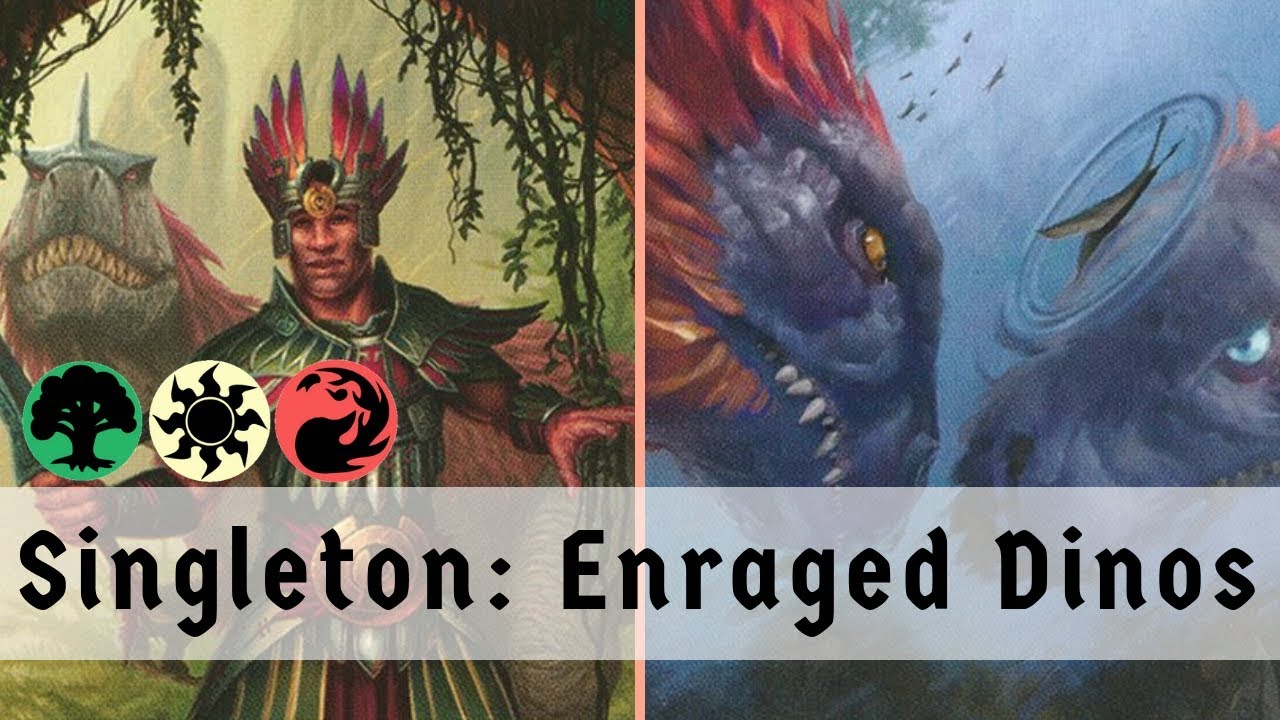 MTG Arena | Singleton | Enraged Dinos (Polyraptor / Forerunner Of The ...