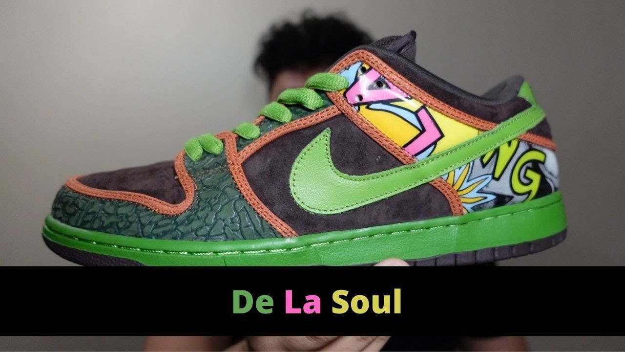 SB DUNK DE LA SOUL- SHOE GRAIL TALK! - YouTube