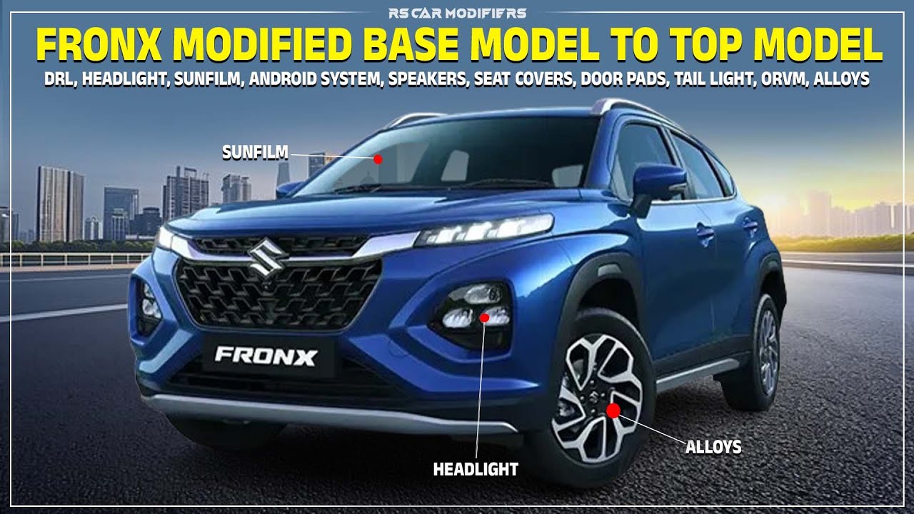 FRONX MODIFIED BASE MODEL TO TOP MODEL - YouTube