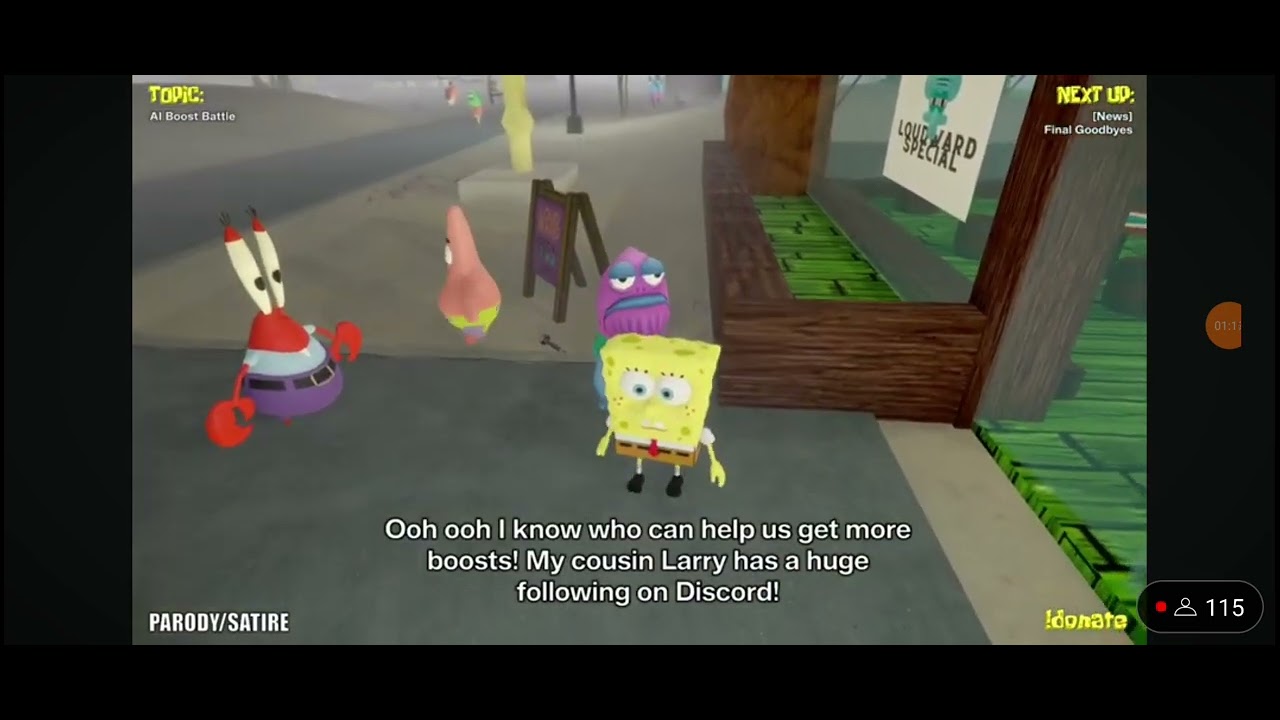 Ai Boost Battle | AI Sponge Rehydrated Clip - YouTube