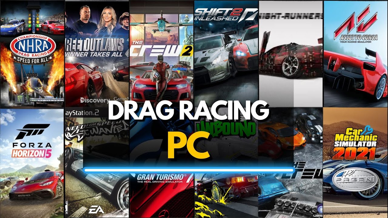 TOP 30 BEST DRAG RACING GAMES FOR PC (2025) - YouTube