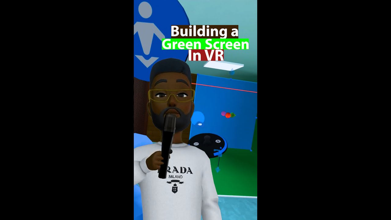 How To Build A Green Screen In Virtual Reality | Meta Quest Pro ...