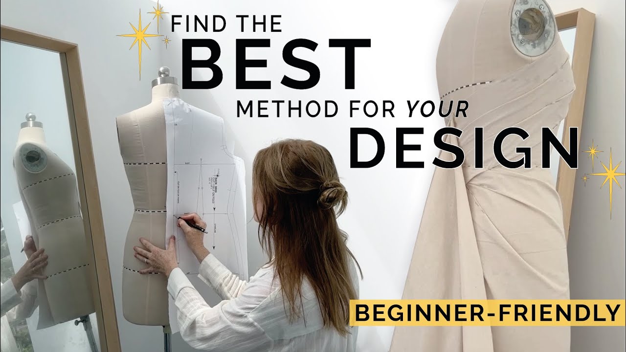 4 Ways to Make Your Own Patterns | When to Use Draping, Drafting & Flat ...