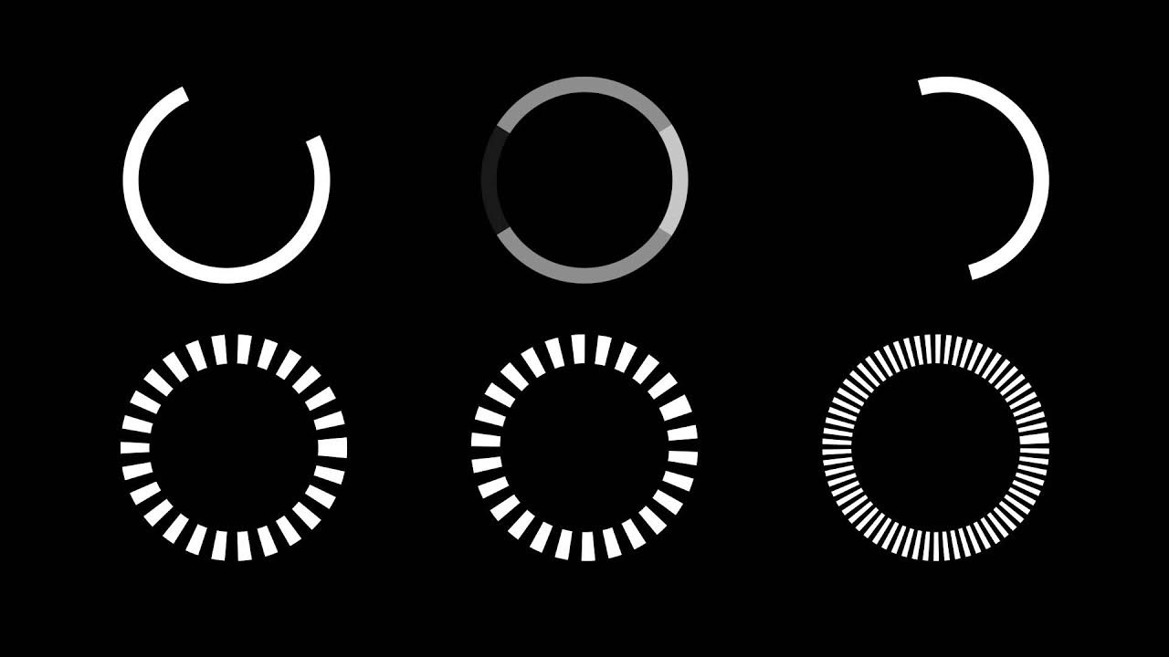 Video Loading Icon - Free Animation Footage - YouTube