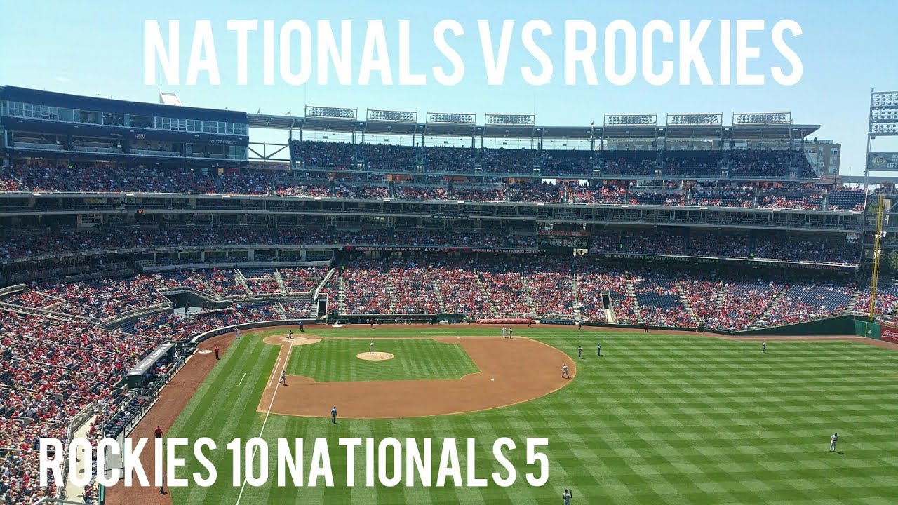 What A Day at Nationals Park Baseball Vlog - YouTube