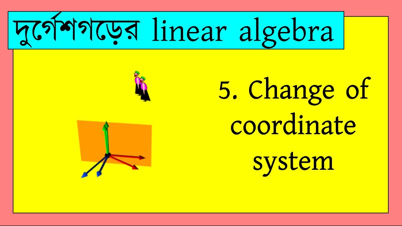 5. Changing the coordinate system - YouTube