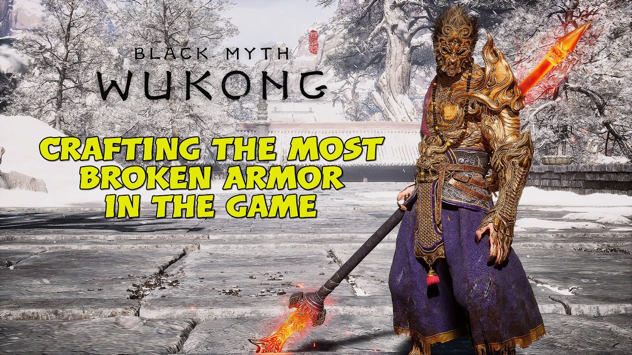 Crafting the MOST BROKEN ARMOR in the game (Black Myth Wukong) - YouTube