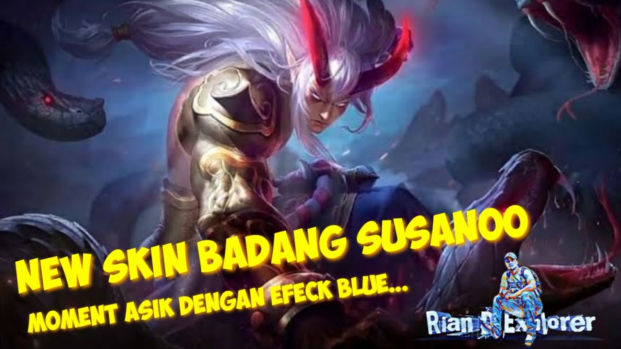 NEW SKIN BADANG SUSANOO #MobileLegendBangBang - YouTube
