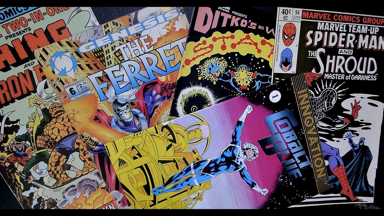 The Shroud! Spider-Man! The Ferret! Ditko's World! Cobalt Blue! The ...