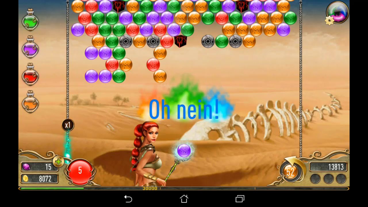 Lost Bubble - Bubble Shooter Level 51 finished no Buster Gameplay #51 ...