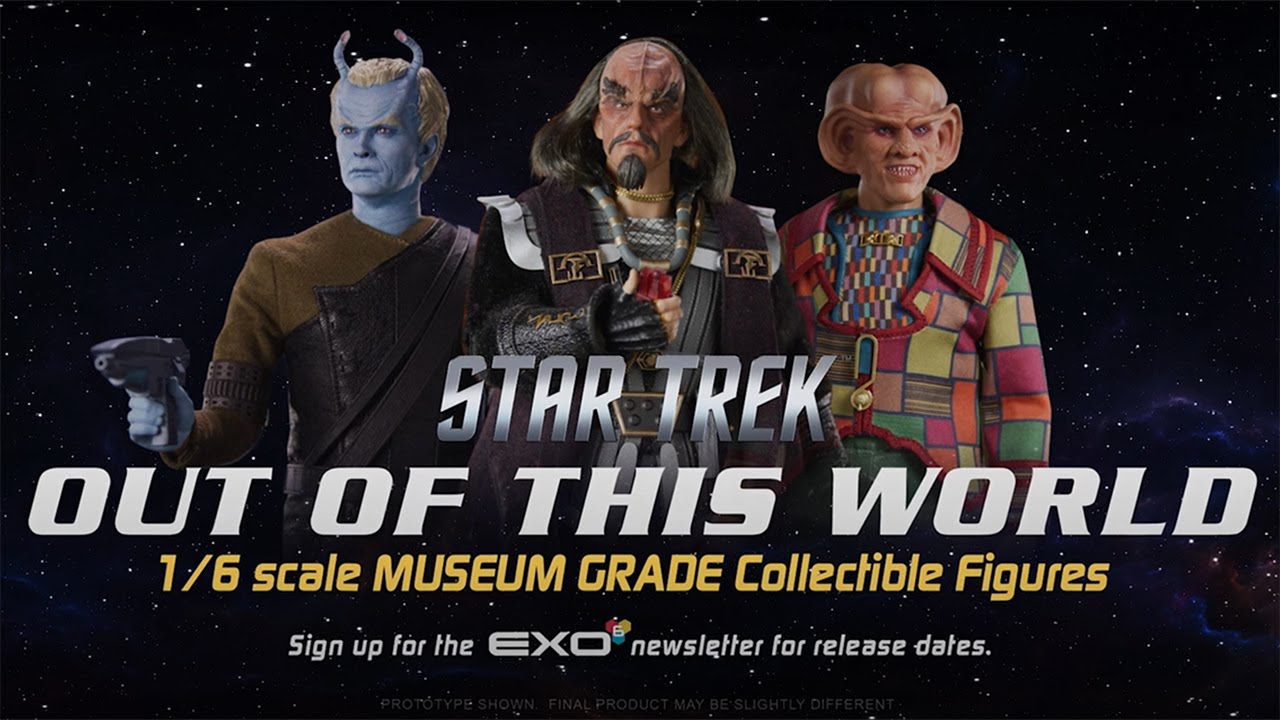 EXO-6 debuts their Out of this World one sixth figures - YouTube