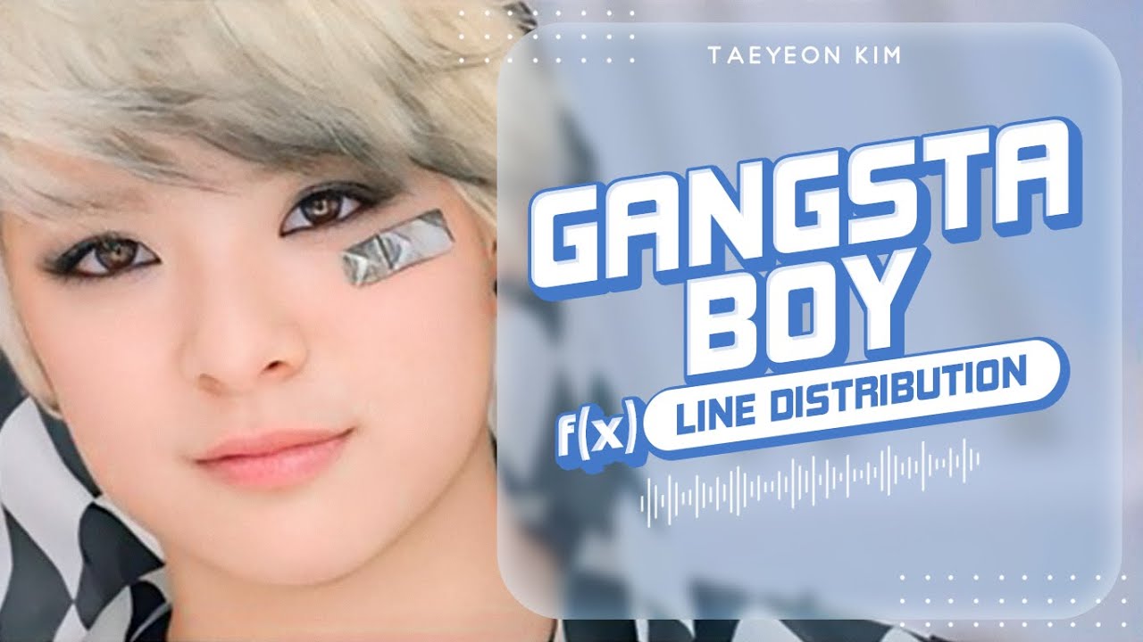 Gangsta Boy - f(x) (에프엑스) | Line Distribution - YouTube