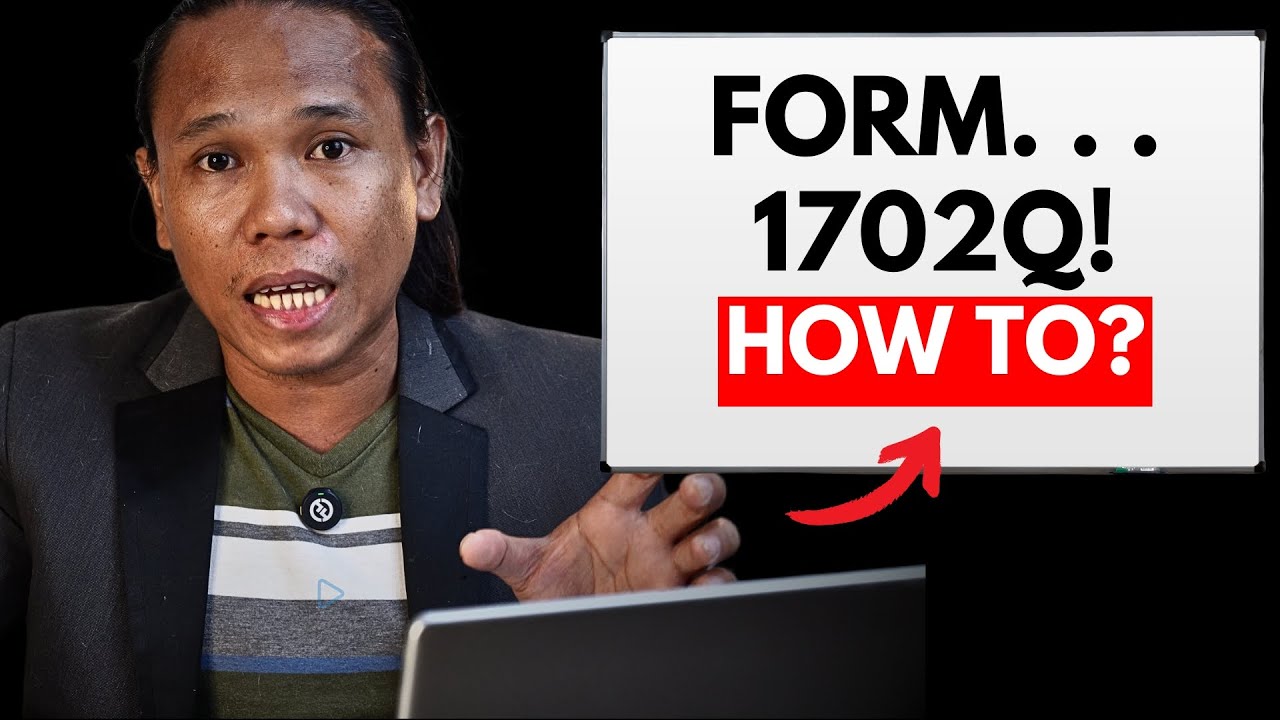 How to File and Pay BIR Form No. 1702Q (Step-by-step tutorial) 😱 - YouTube