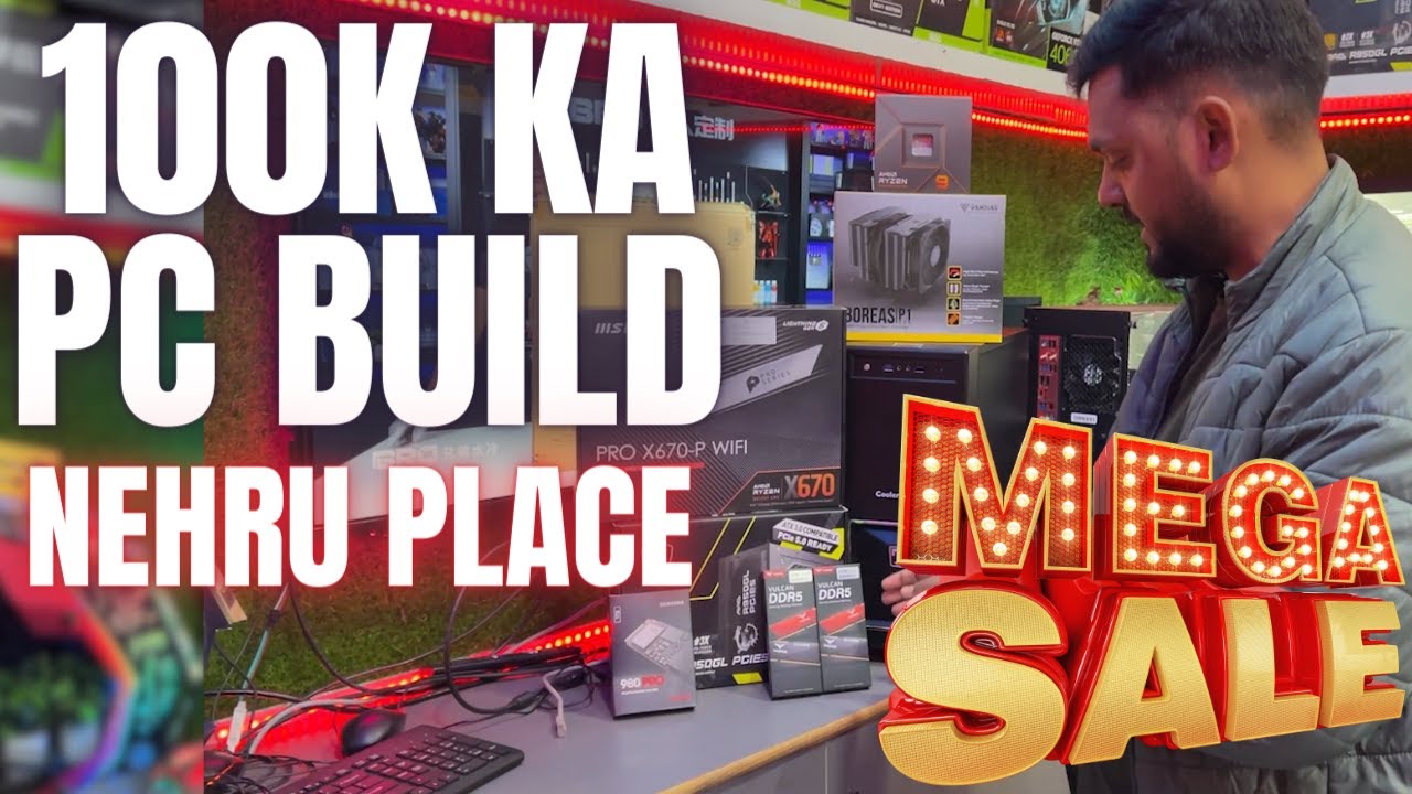 Gaming PC build In just 100k only || 100k Gaming PC Build nehru place ...