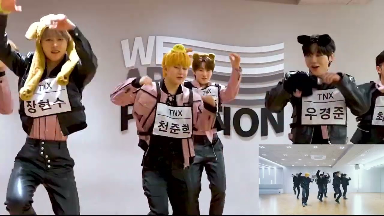 TNX - MOVE (비켜) (Part Change & Dance Practice Comparison) - YouTube