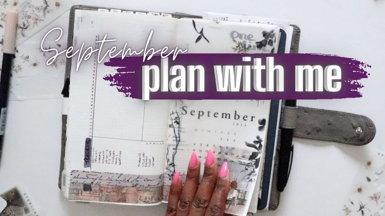 September Plan With Me | Martin-Made TV - YouTube