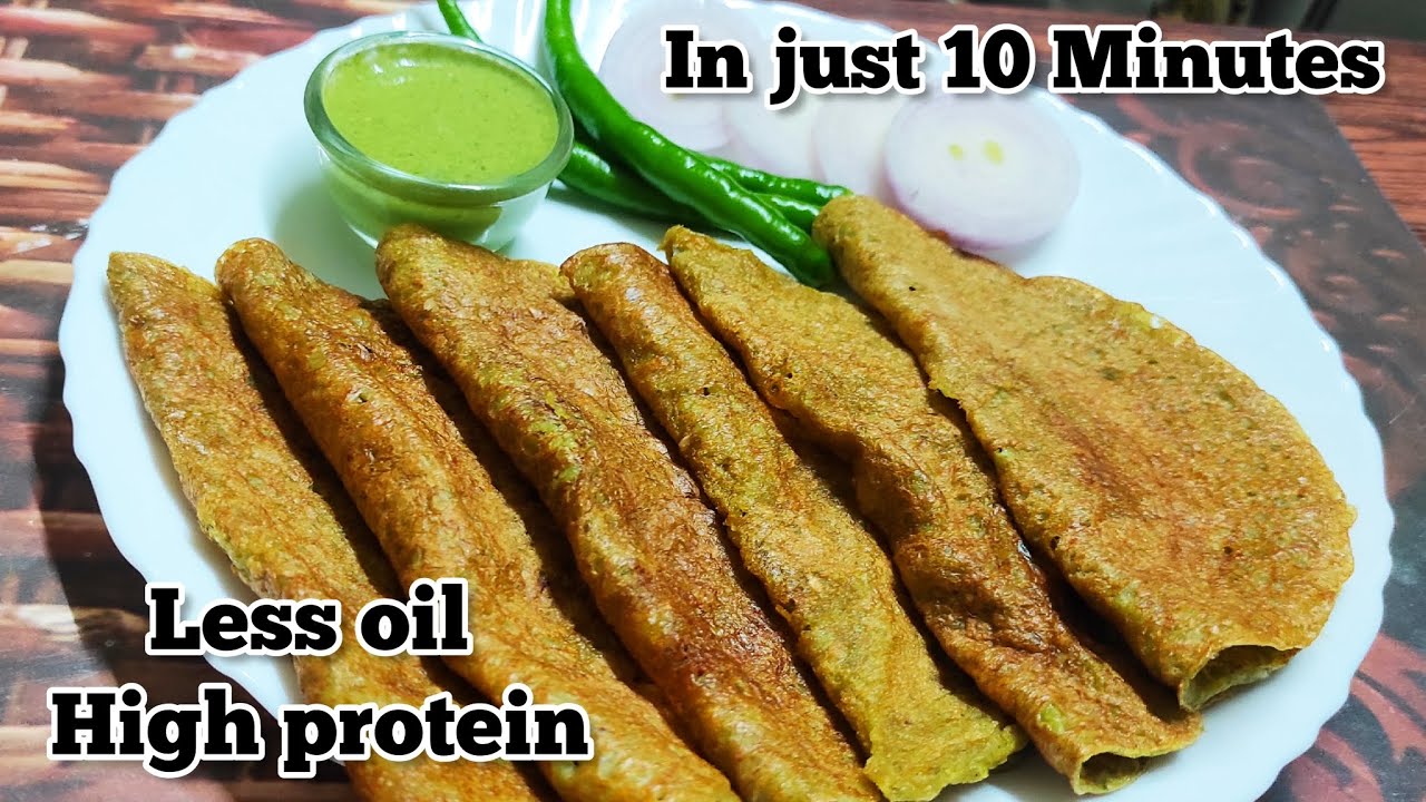 Green Moong Dosa - Healthy Breakfast Weight Loss Recipe | Easy ...