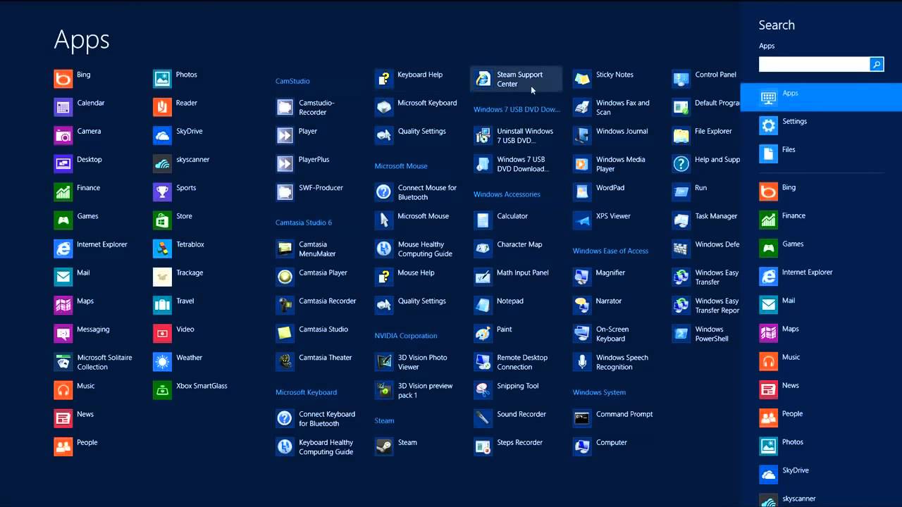 Windows 8 Tips Adding Program Tiles - YouTube
