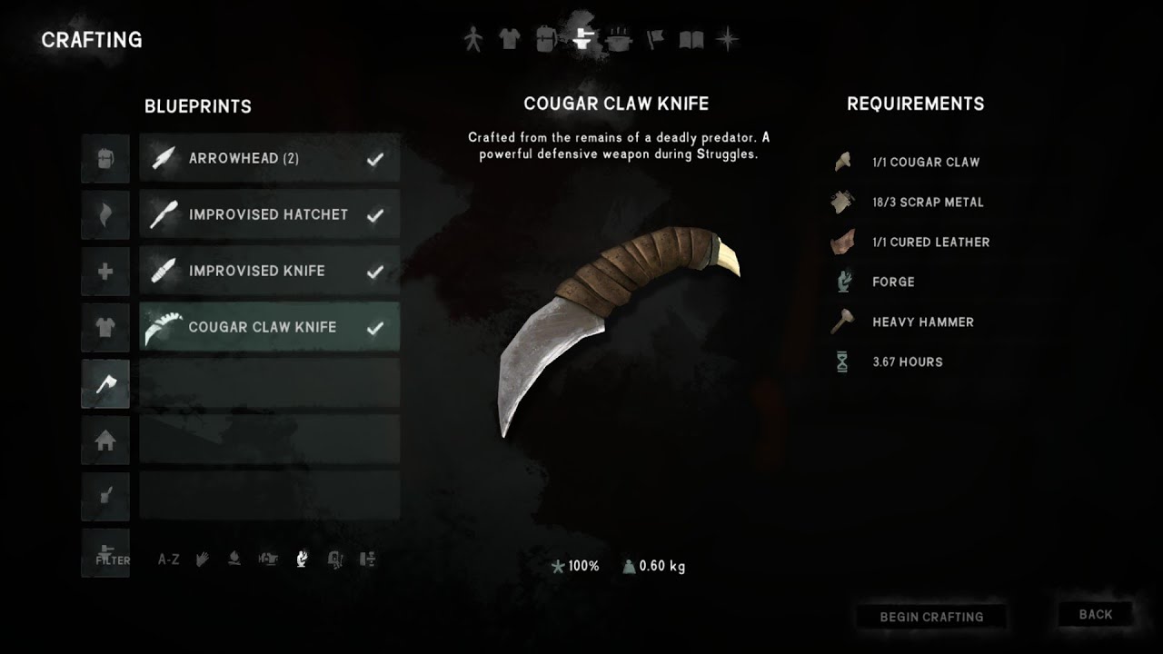 The Long Dark - Interloper: Crafting Extra Tools - YouTube