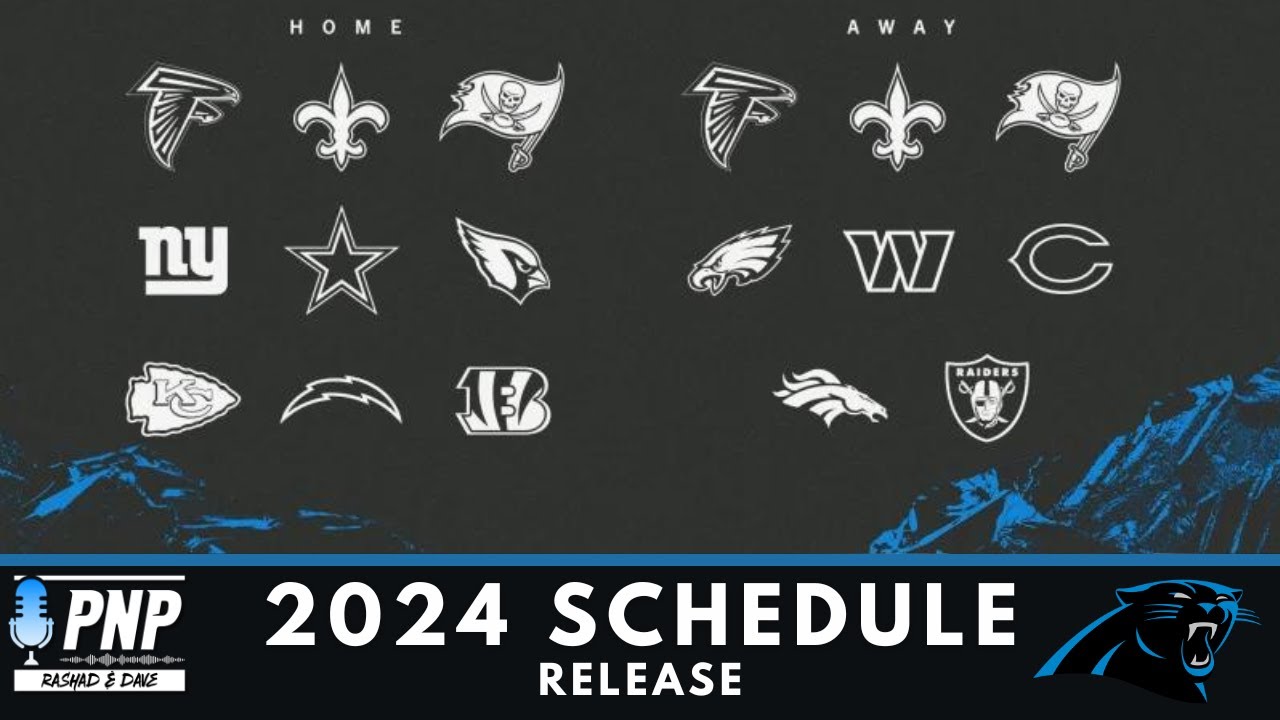 🚨 Breakdown of the Carolina Panthers 2024 Schedule: Key Games ...