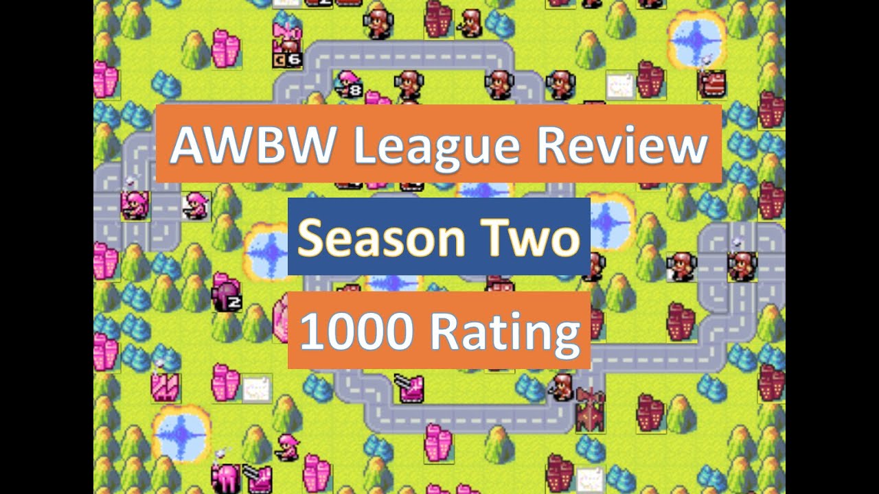 AWBW League Review Season 2: 1000s Match - YouTube
