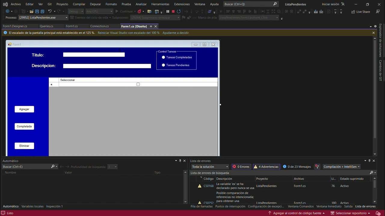 Lista de Tareas, Prog2 - YouTube