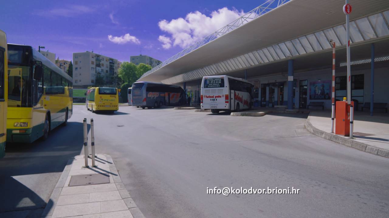 BRIONI PULA - BUS STATION - YouTube