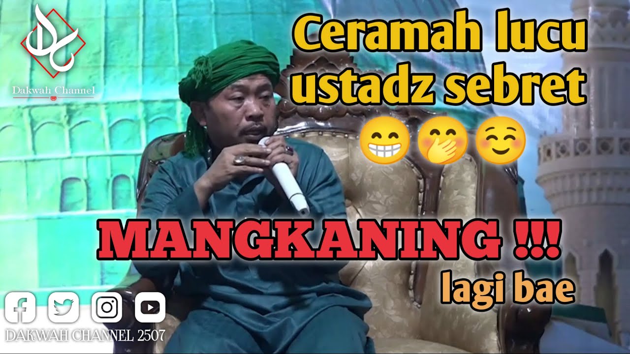 Ustad sebret lucu - MANGKANING - YouTube