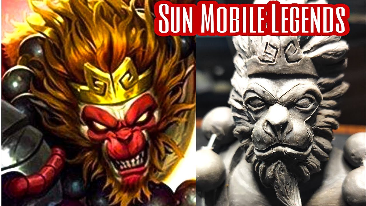 Sun Sculpture Tutorial DIY - Mobile Legends (Monkey King) - YouTube