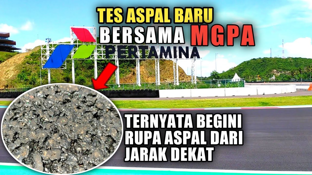 Ternyata Begini Rupa ASPAL Dari Jarak Dekat, Tes Aspal Bersama MGPA ...