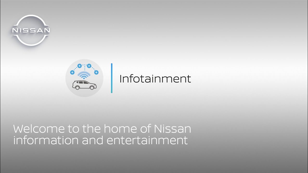 How your Nissan infotainment system works - YouTube