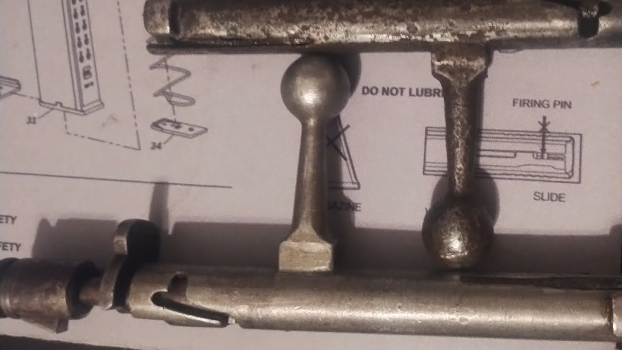 Carcano bolt disassembly/ reassembly and trouble shooting. - YouTube
