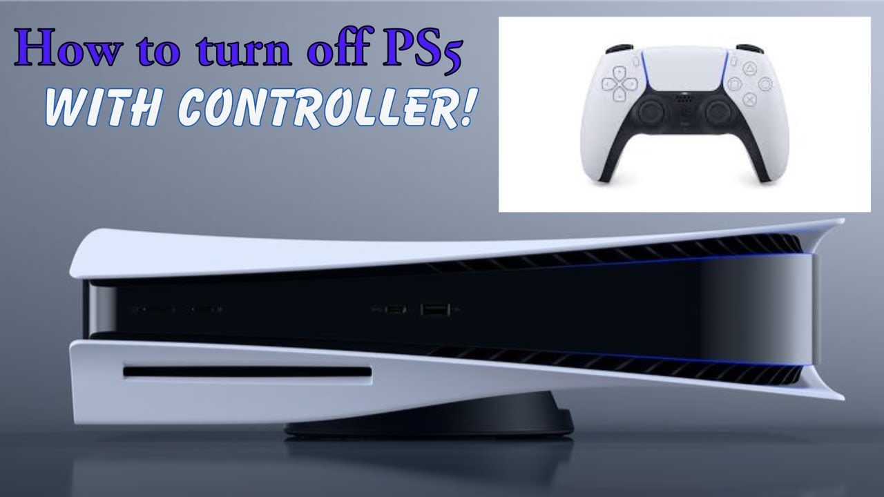How to turn off PS5 with controller! (Easy Tutorial!) - YouTube