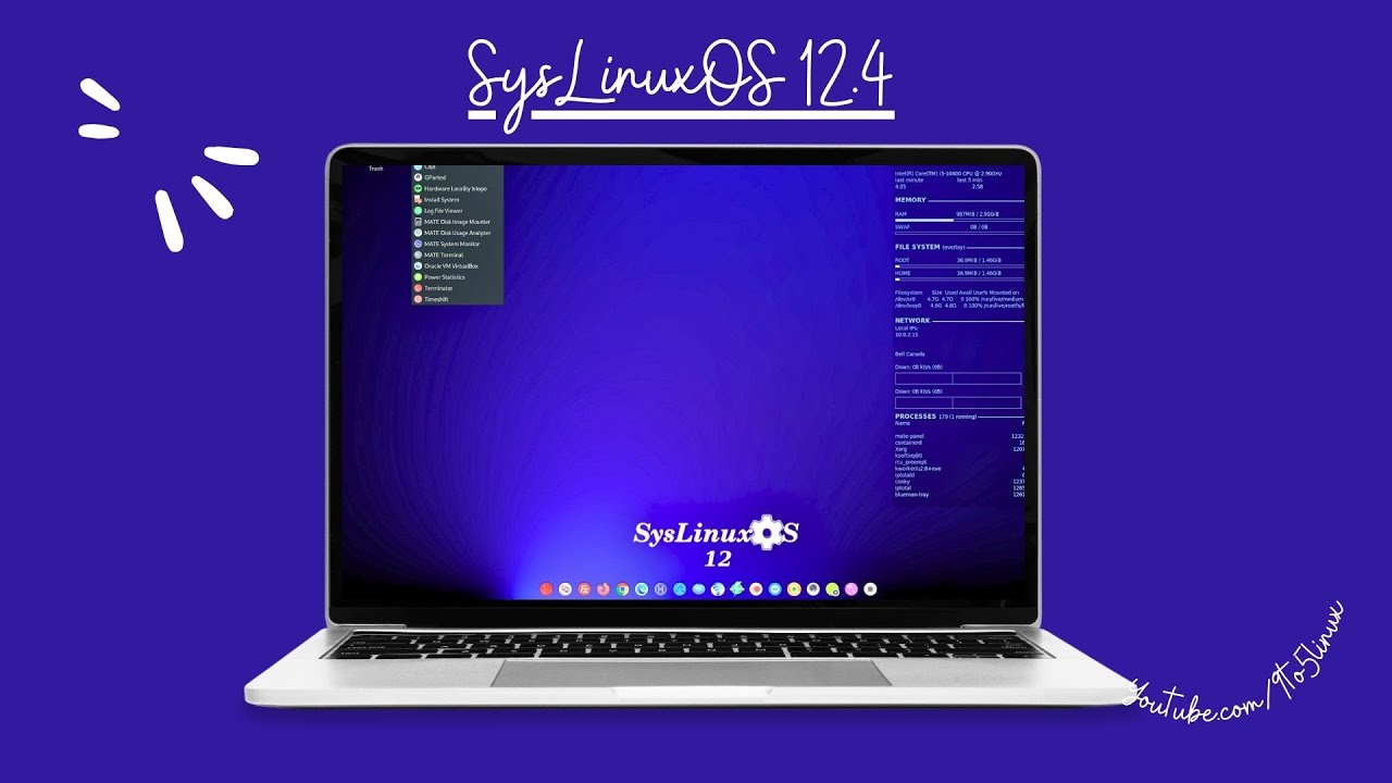SysLinuxOS is Updated to Version 12.4 - YouTube