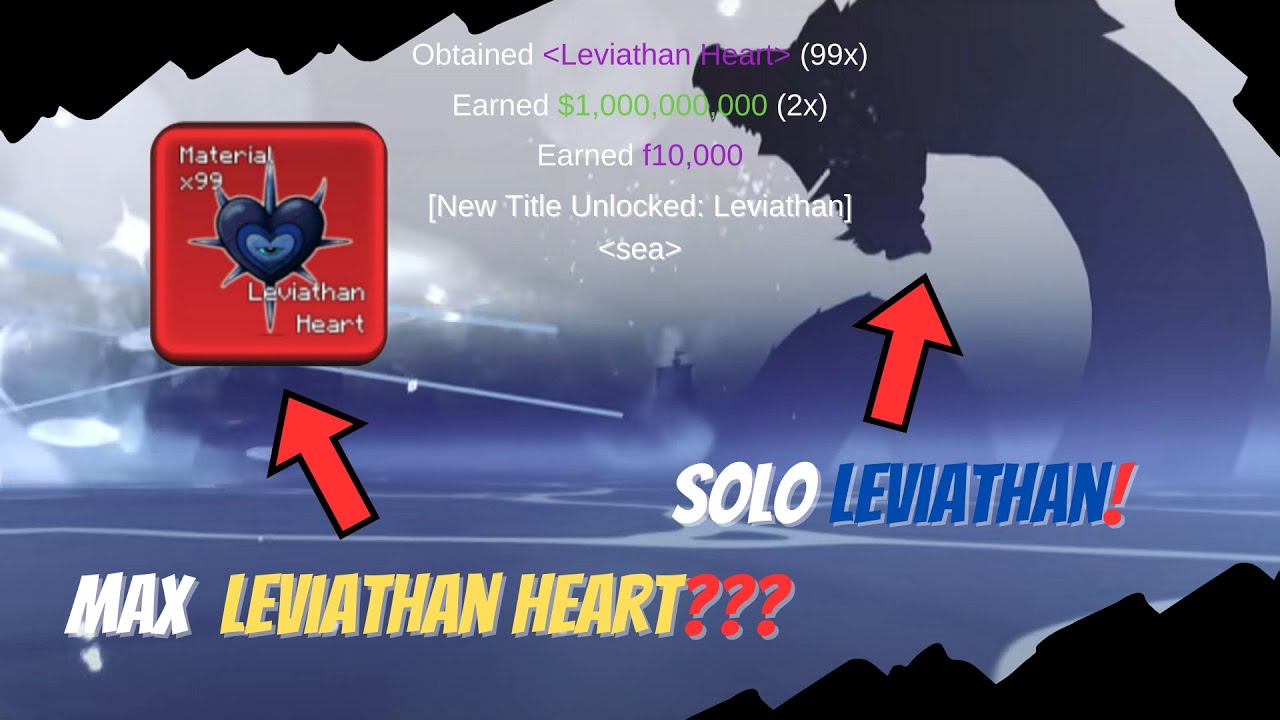 This Is How I Obtained 99 Leviathan Heart (Guide At The End) (Blox fruit) | #bloxfruits #roblox ...