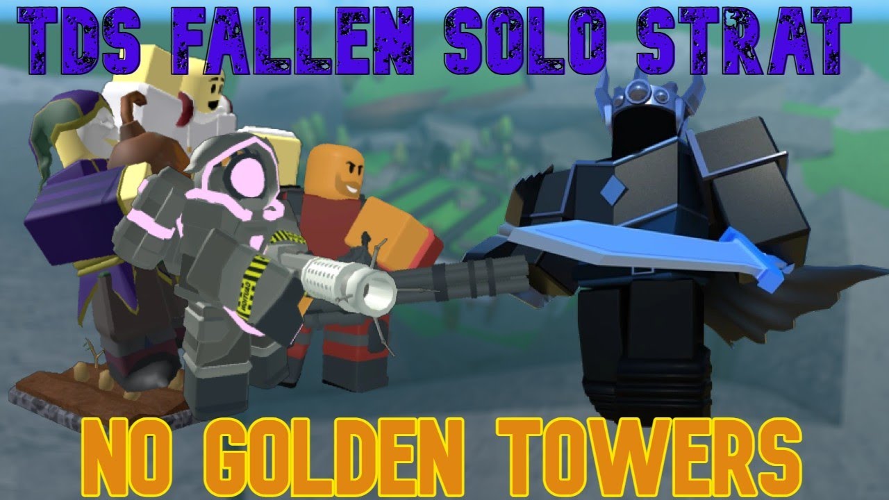 Roblox TDS - Fallen Solo Strat - YouTube