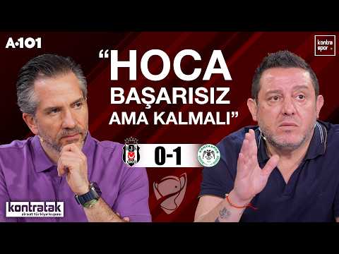 🔴 CANLI | Beşiktaş - Konyaspor Maç Sonu | Nihat Kahveci, Nebil Evren | Kontratak Türkiye Kupası