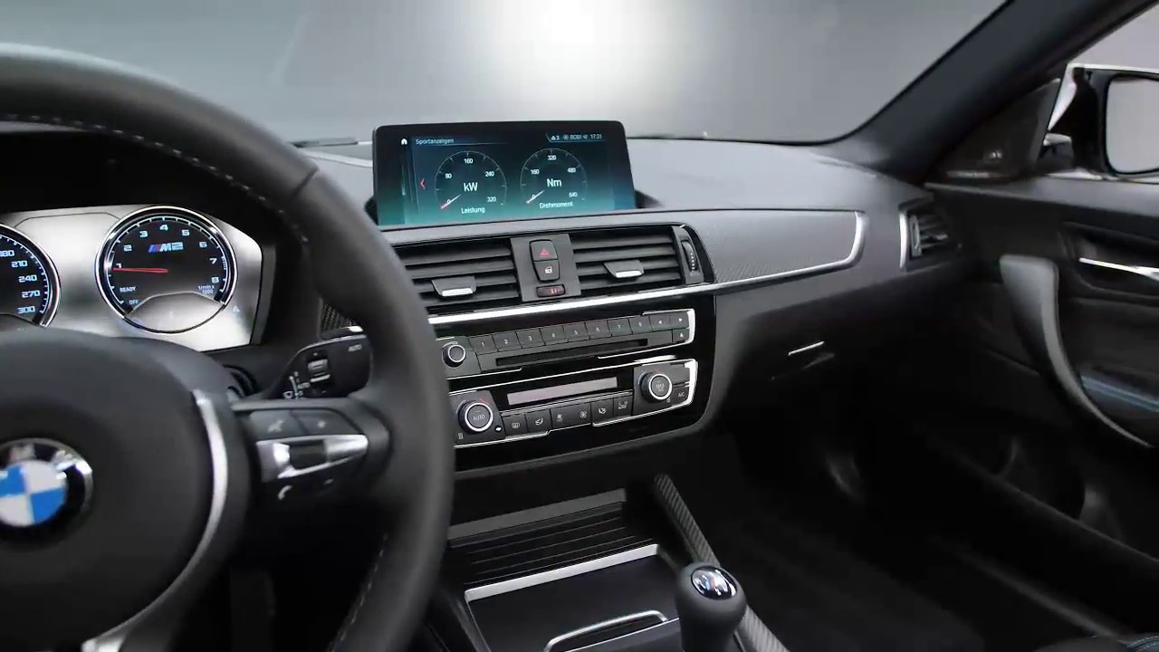 BMW M2 Competition interior - YouTube
