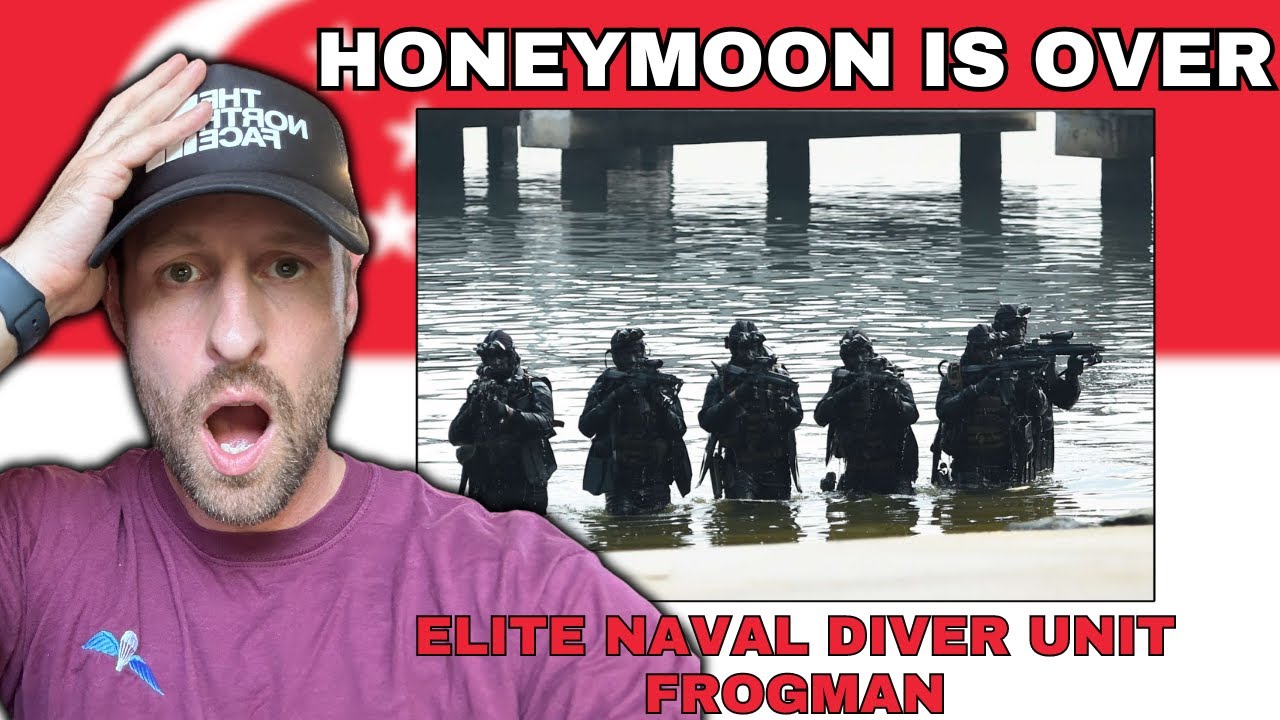 ELITE Singapore Frogmen Naval Divers Ep 2 British Soldier Reacts - YouTube