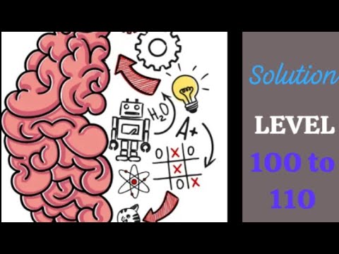 Brain Test : Tricky Puzzle Level 100-110 Solved - YouTube