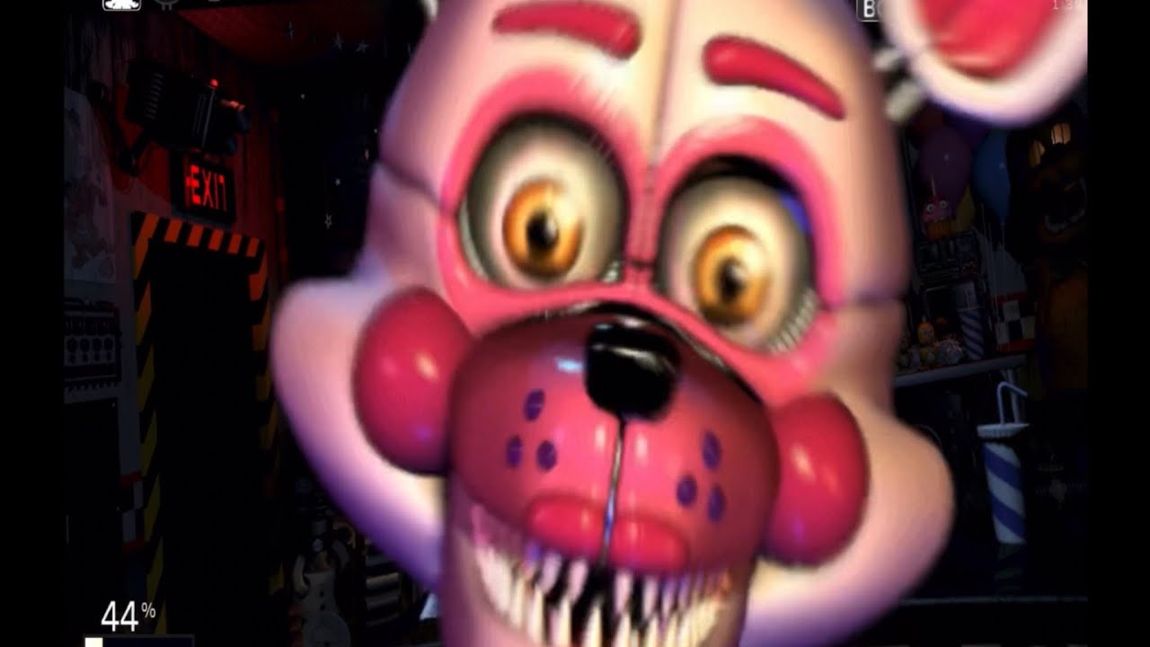 FNaF UCN Funtime Foxy jumpscare - YouTube