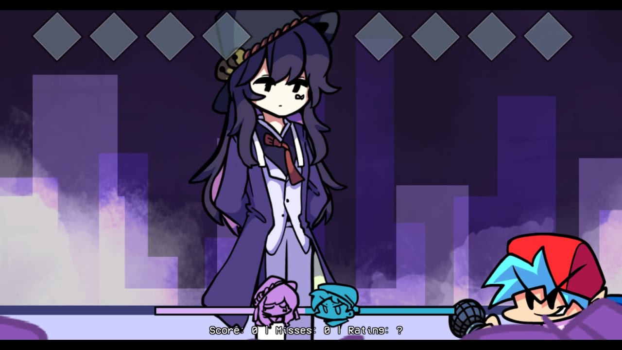 Friday Night Funkin 'Streamer Mod' ost - Silent Piano (FNF ver(Hard ...