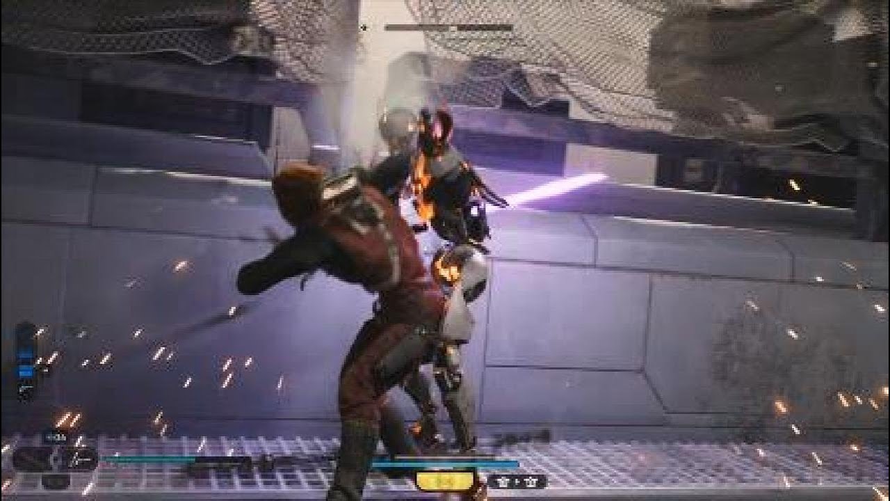 Star Wars Jedi Survivor: The Massiff duel - YouTube