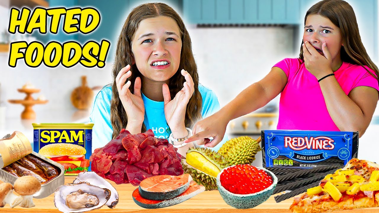 WE ATE THE MOST HATED FOODS IN THE WORLD YouTube we-ate-the-most-hated-foods-in-the-world-youtube