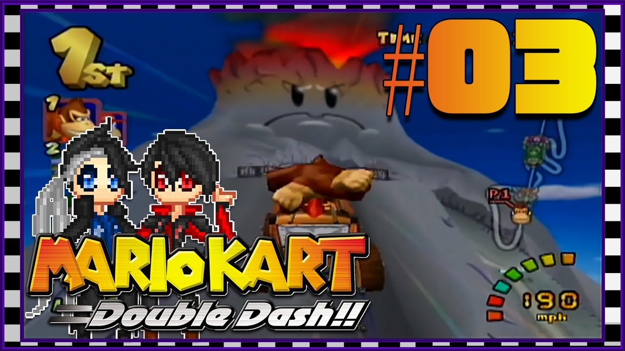Mario Kart Double Dash Star Cup 150cc 2 Player Coop Donkey Kong and ...